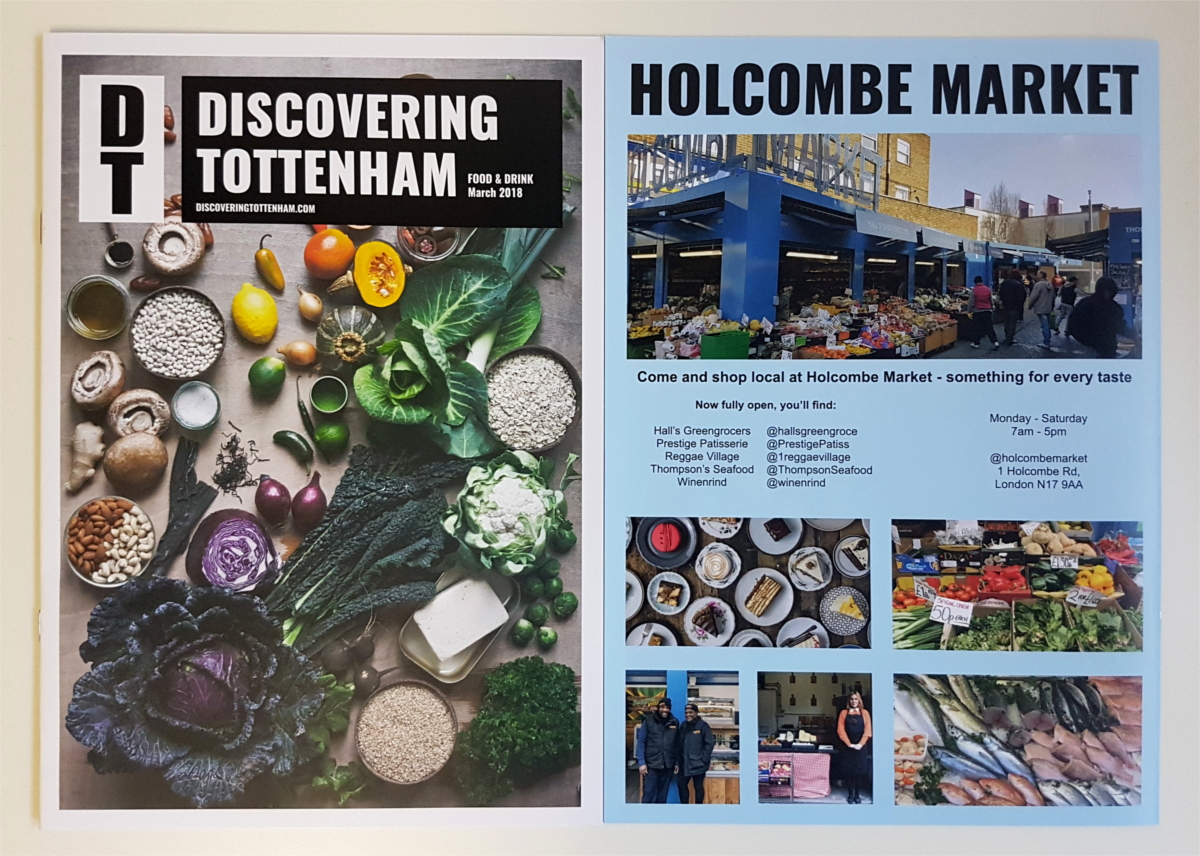 Discovering Tottenham Food & Drink print magazine – stockists ...